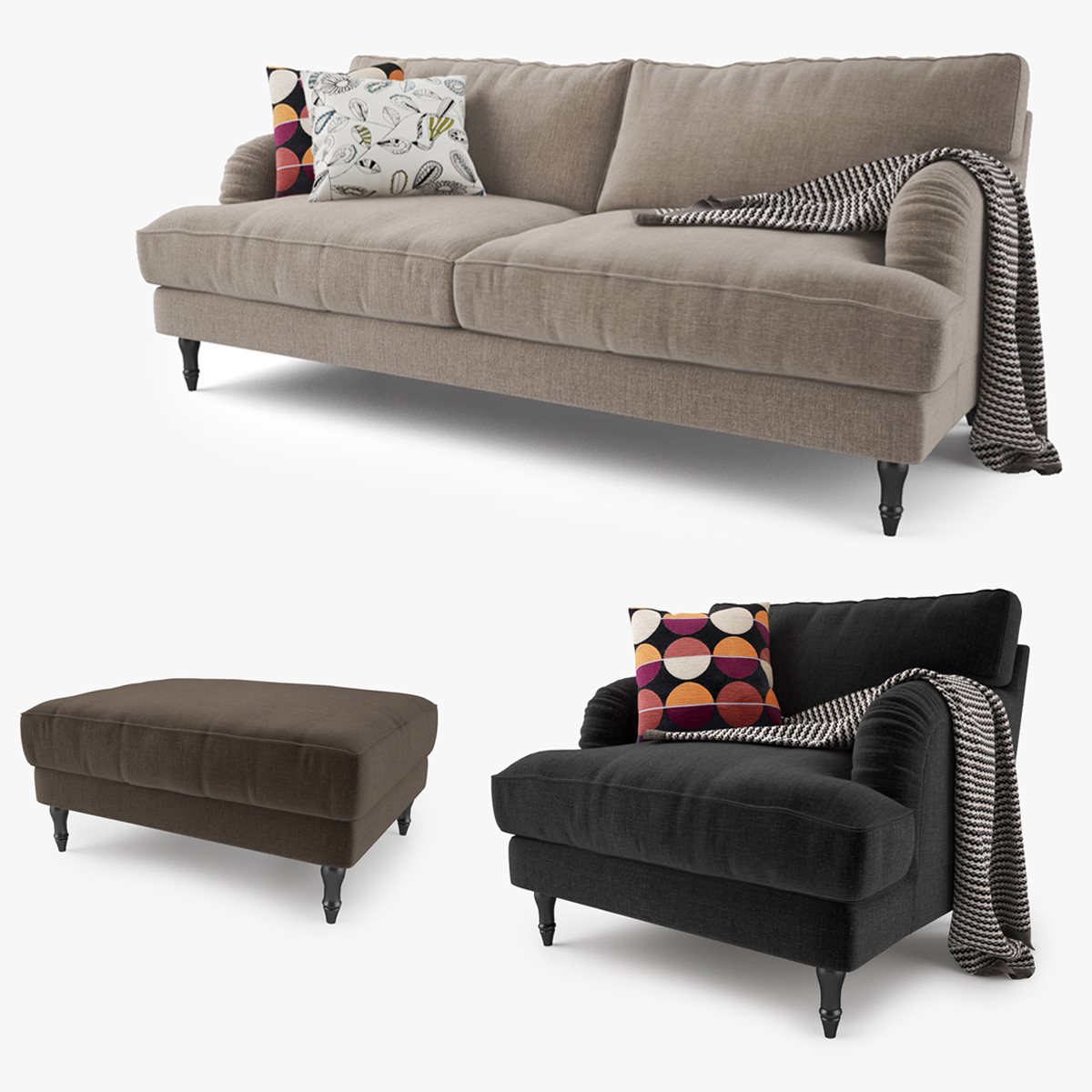 ikea stocksund series sofa chair max