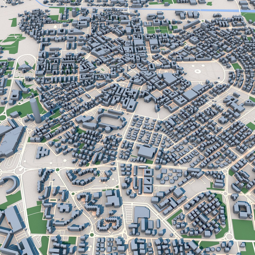 Latina City Italy 3D Model - TurboSquid 2357957