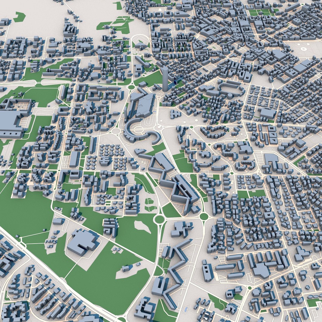 Latina City Italy 3D Model - TurboSquid 2357957