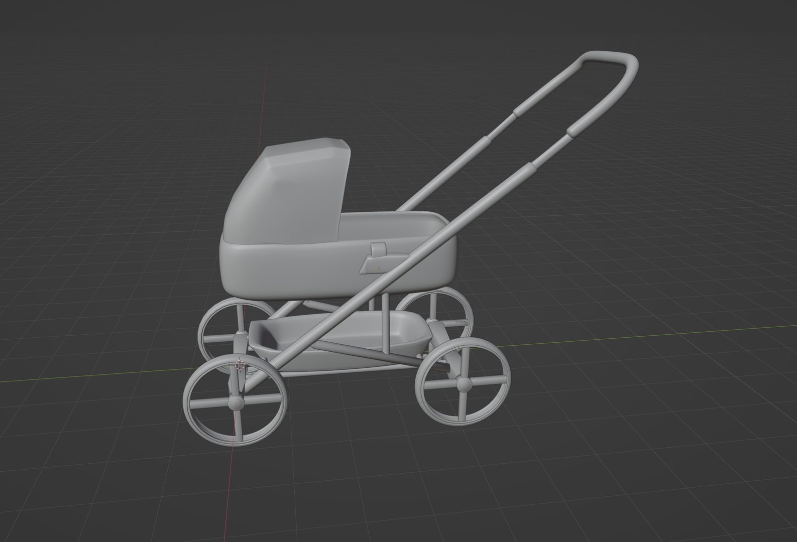Baby Carriage 3D Model - TurboSquid 1979332