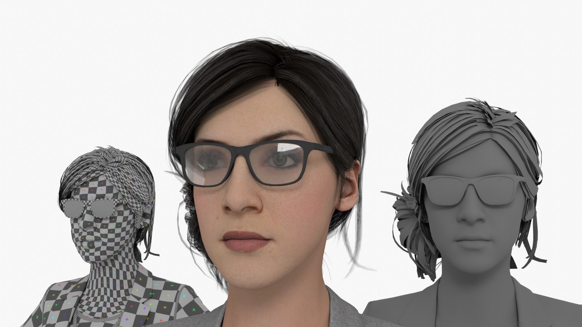 Female Grant Director 3D Model - TurboSquid 2241634