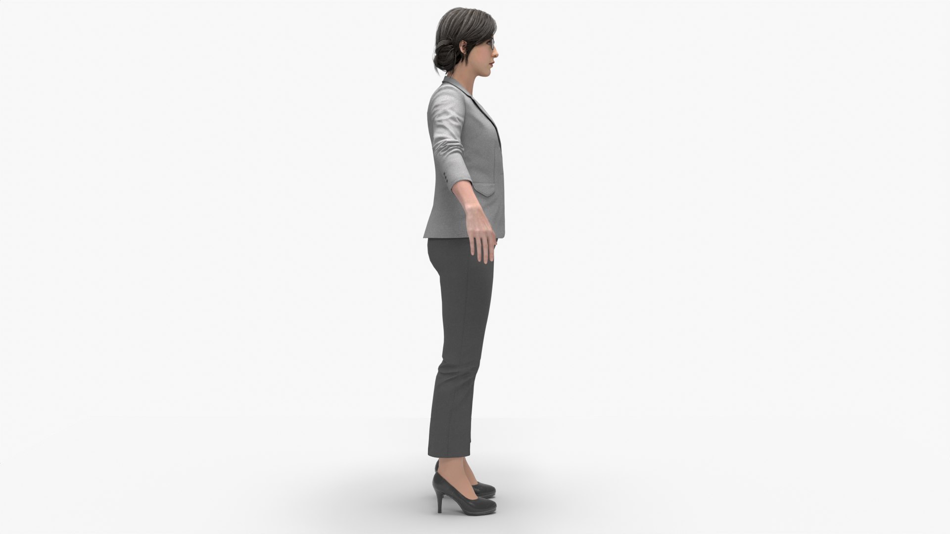 Female Grant Director 3D Model - TurboSquid 2241634