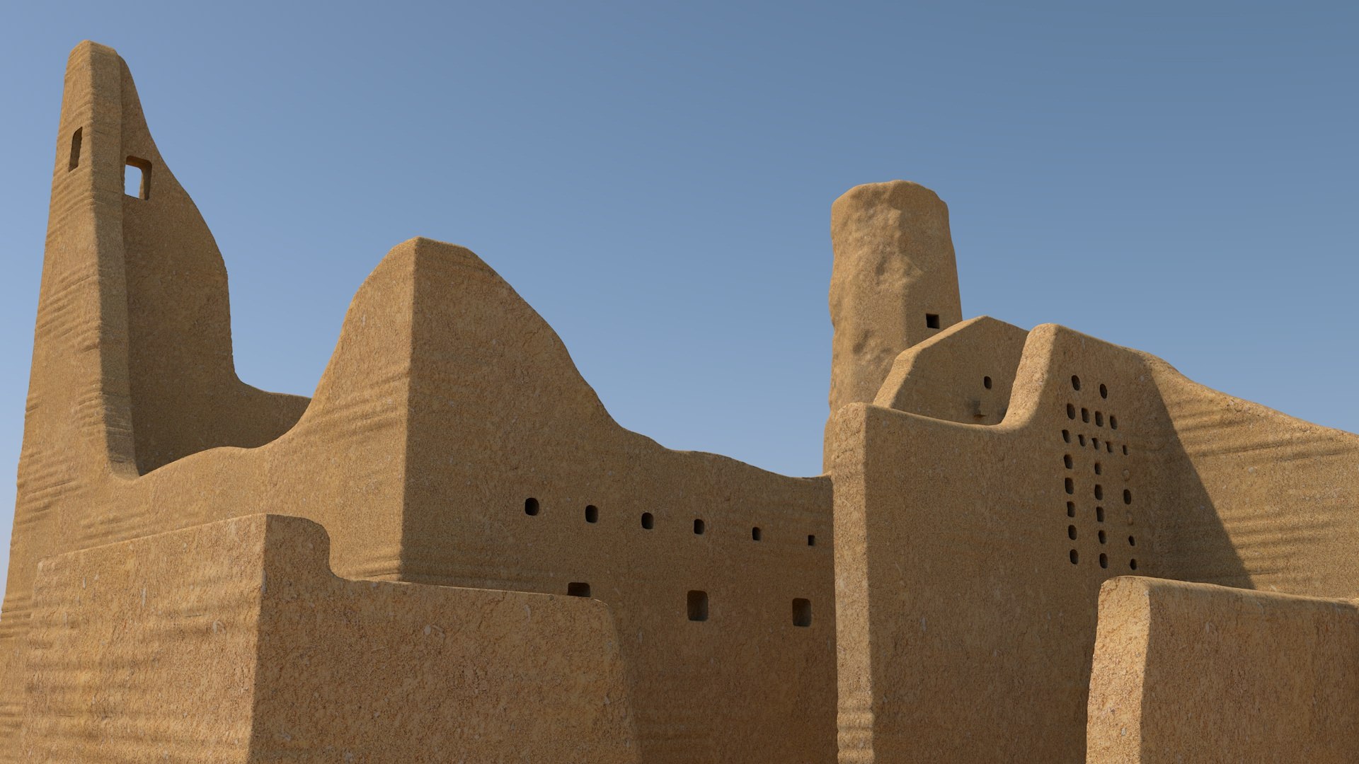 3D City Of Ad Diriyah - TurboSquid 2094576