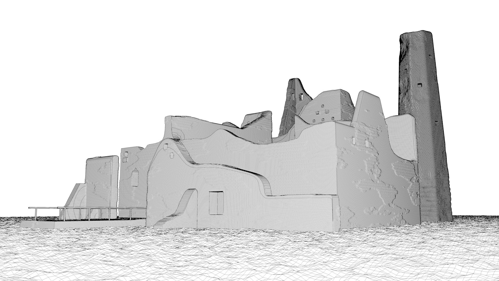 3D City Of Ad Diriyah - TurboSquid 2094576