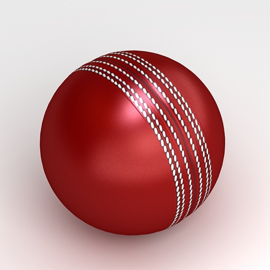 Cricket Ball 3D - TurboSquid 1535709