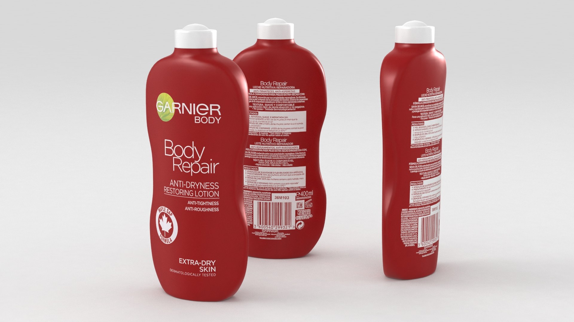 Body lotion 3D model - TurboSquid 1399379