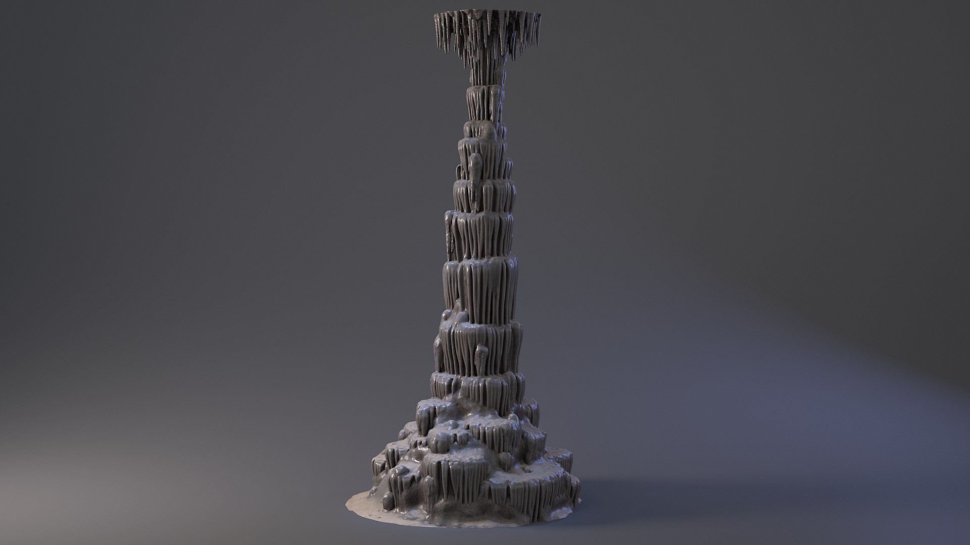3D Cave Stalagmites 03 PBR model - TurboSquid 2018989