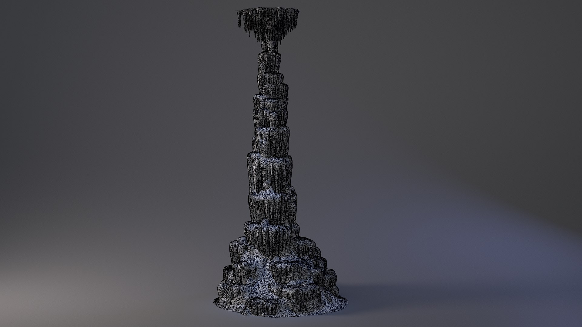 3D Cave Stalagmites 03 PBR Model - TurboSquid 2018989