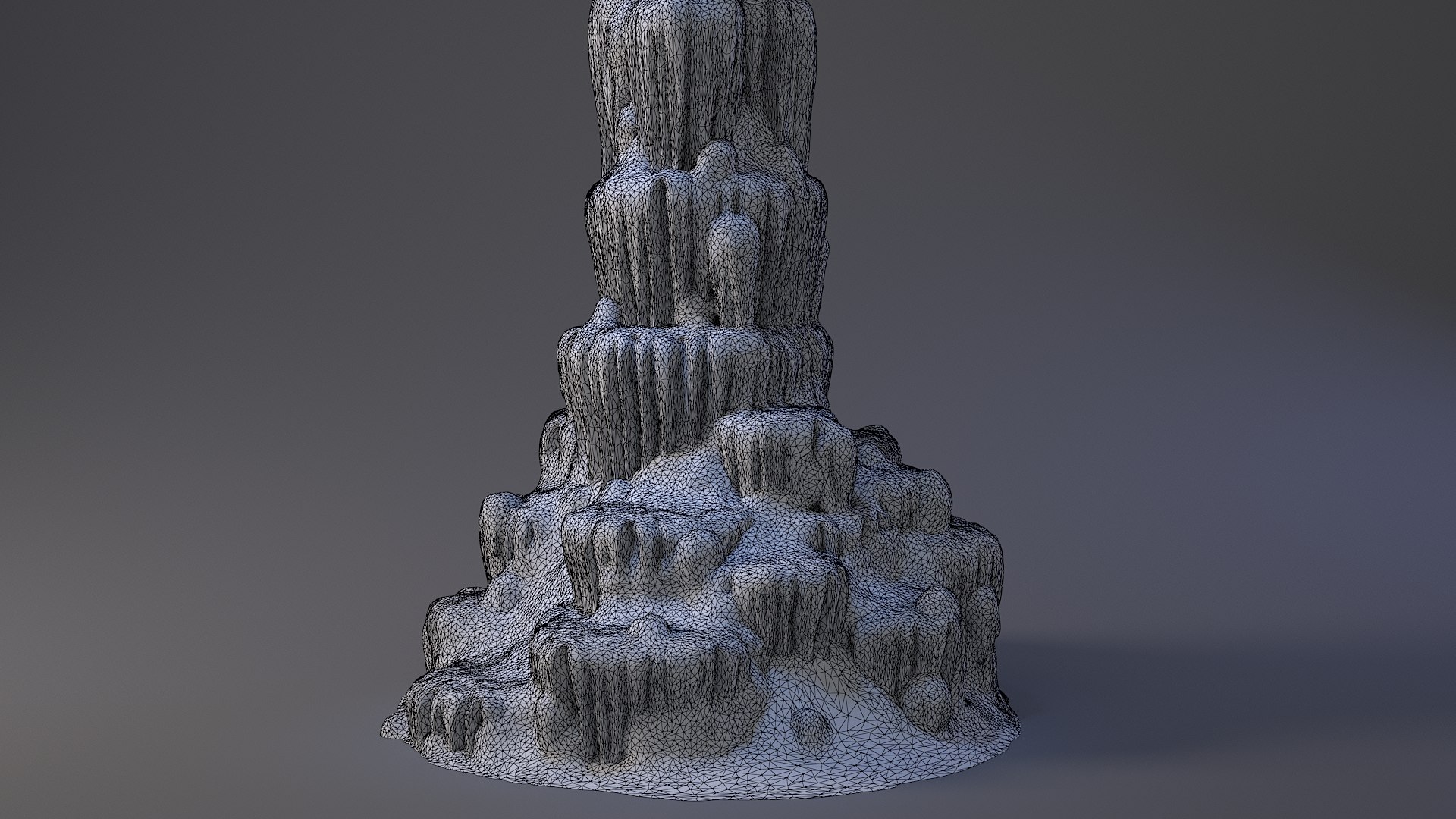 3D Cave Stalagmites 03 PBR Model - TurboSquid 2018989