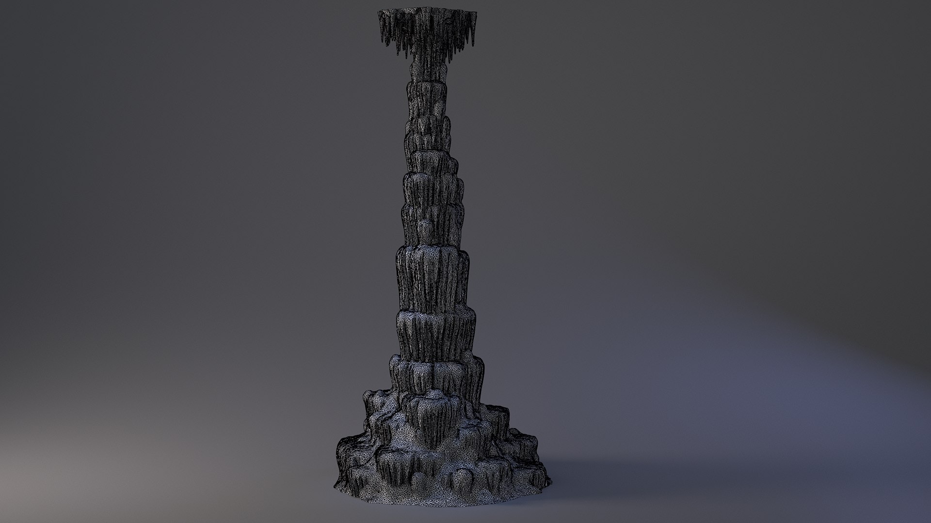 3D Cave Stalagmites 03 PBR Model - TurboSquid 2018989