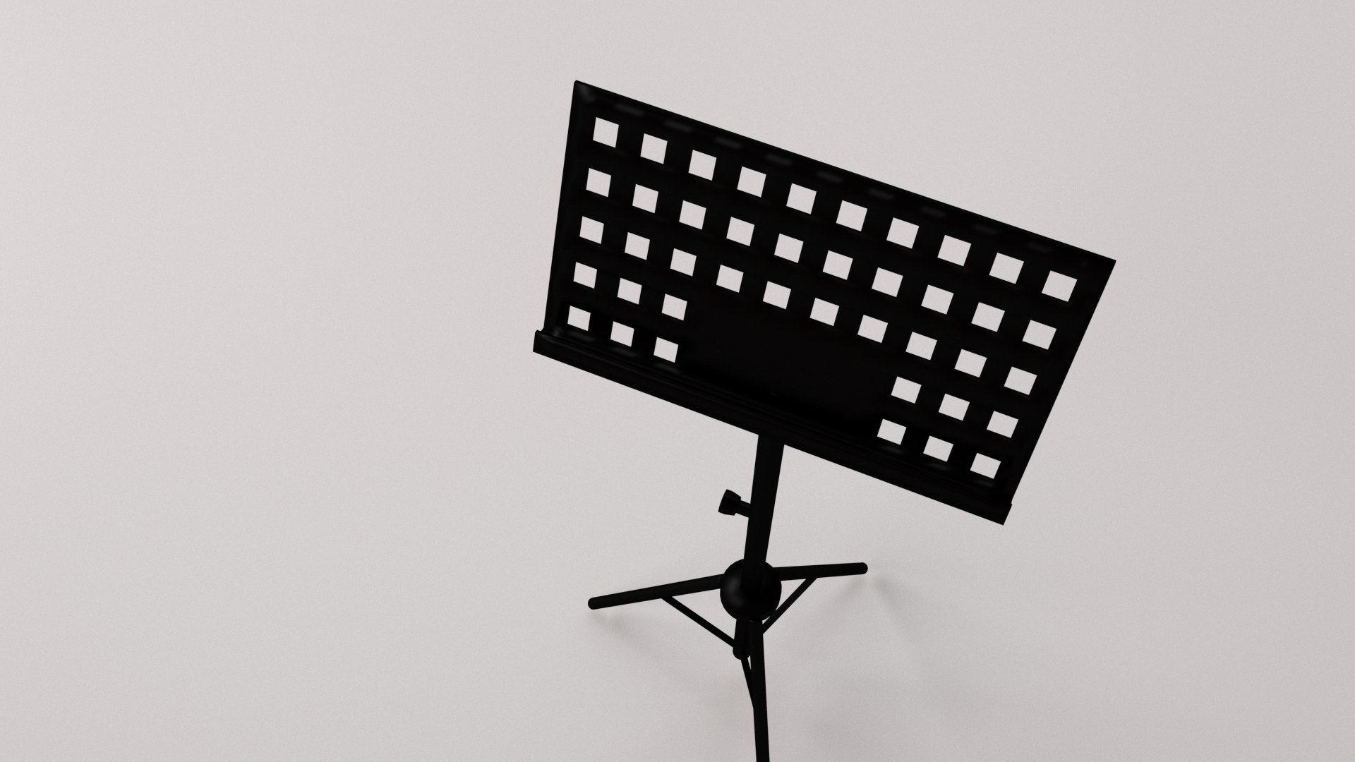 3D Music Note Stand - TurboSquid 2314965