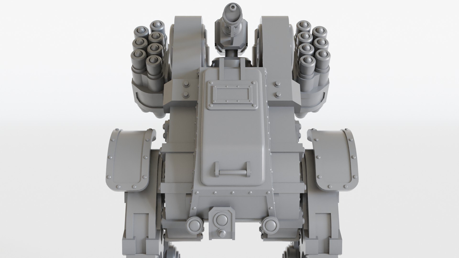 3D Gothic Mech For 3d Print Model - TurboSquid 2149612