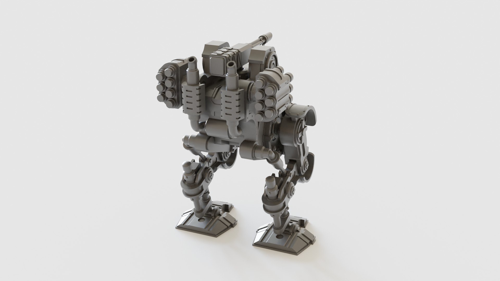 3D Gothic Mech For 3d Print Model - TurboSquid 2149612