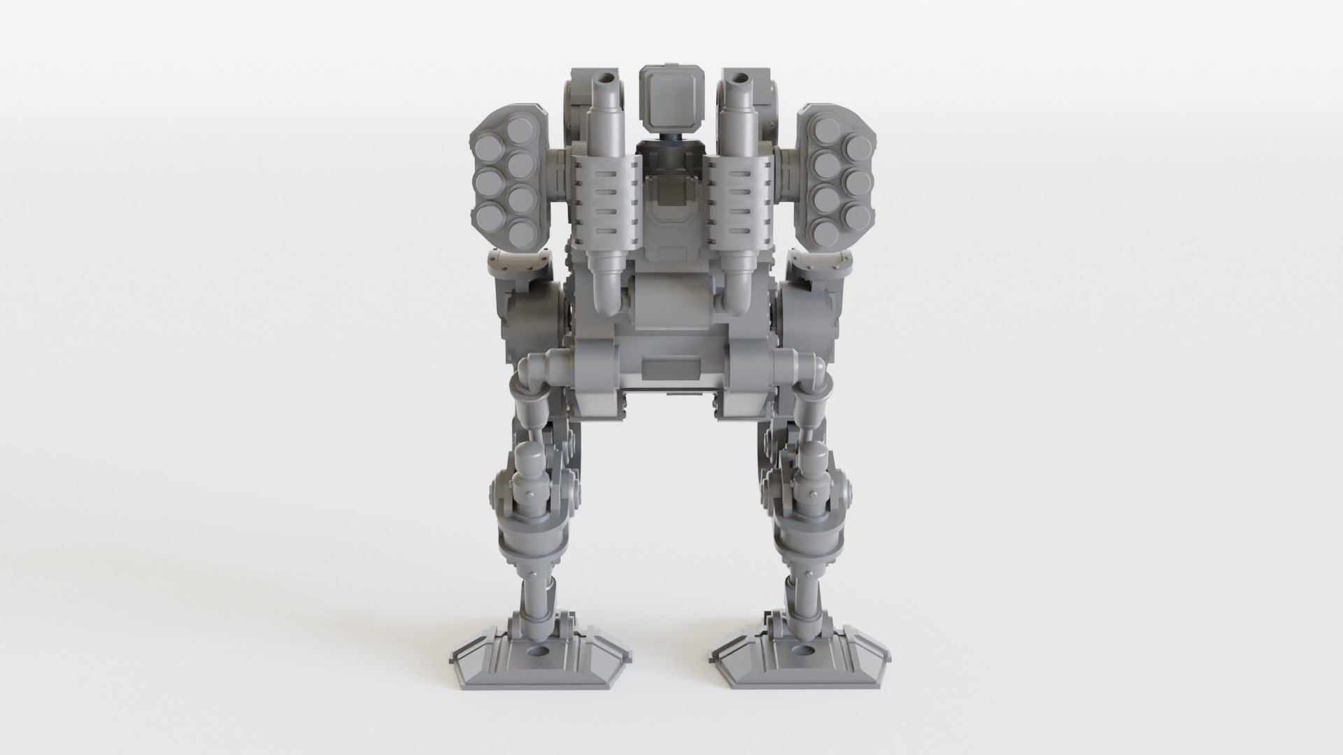 3D Gothic Mech For 3d Print Model - TurboSquid 2149612