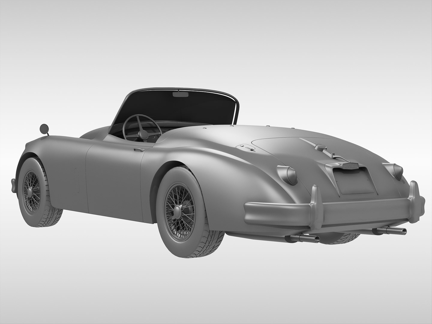 3d model xk150 xk 150