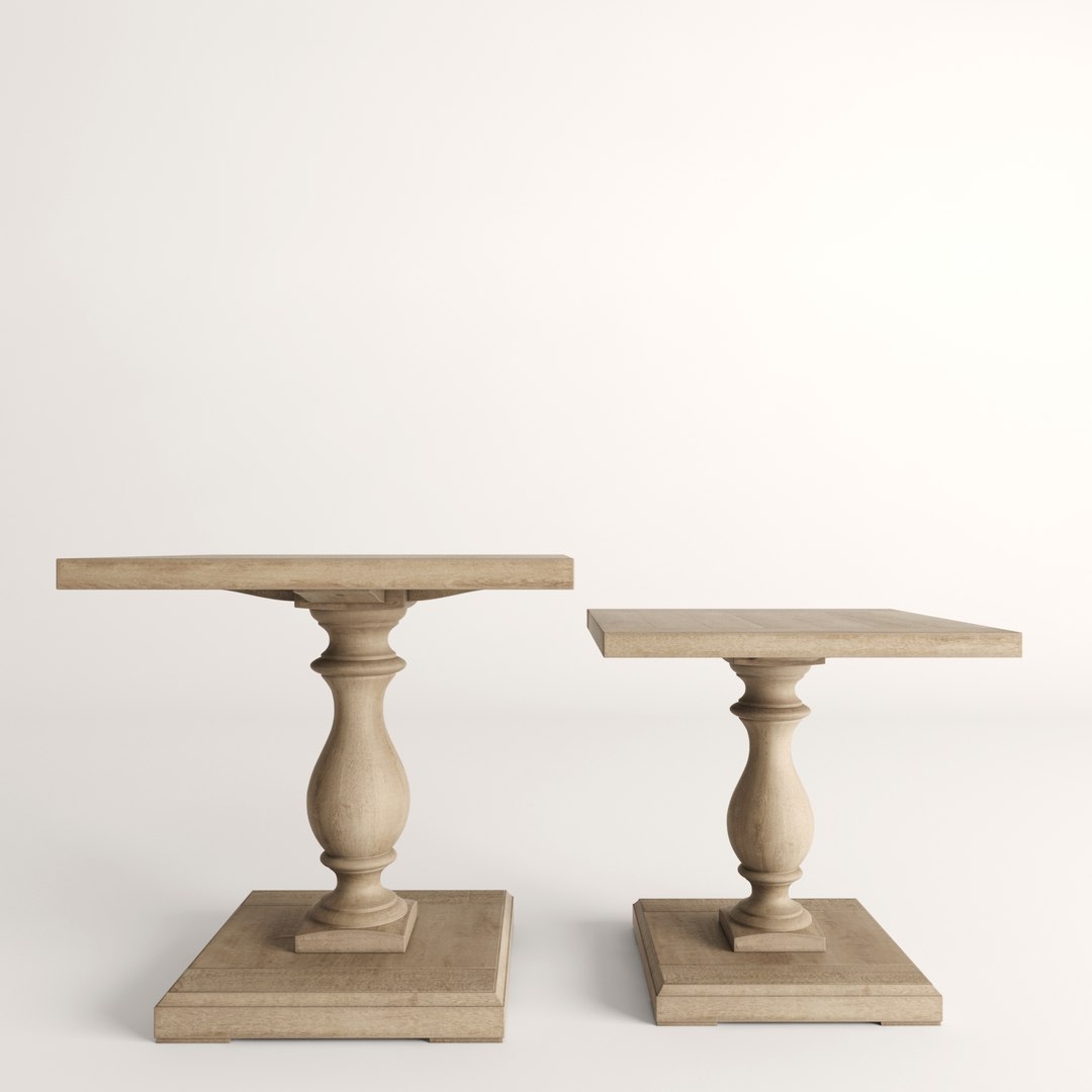 Tables Monasteries 3d Model