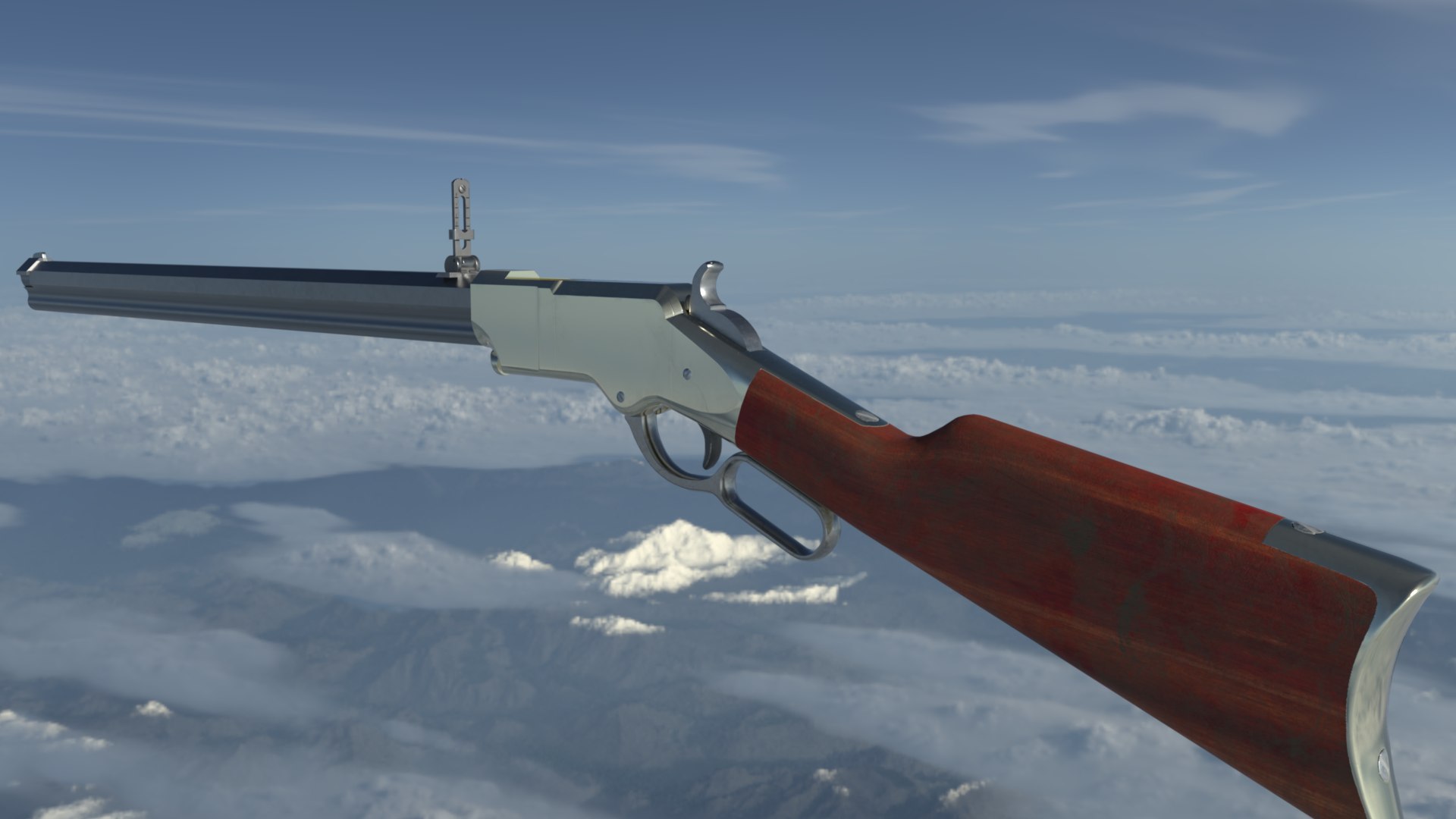Henry Rifle 1860 3D Model - TurboSquid 1421673