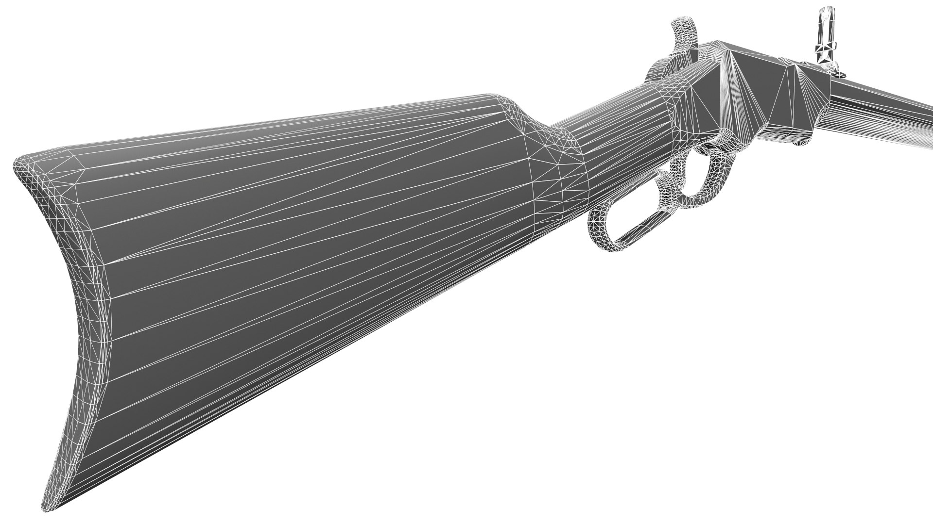 Henry Rifle 1860 3D Model - TurboSquid 1421673