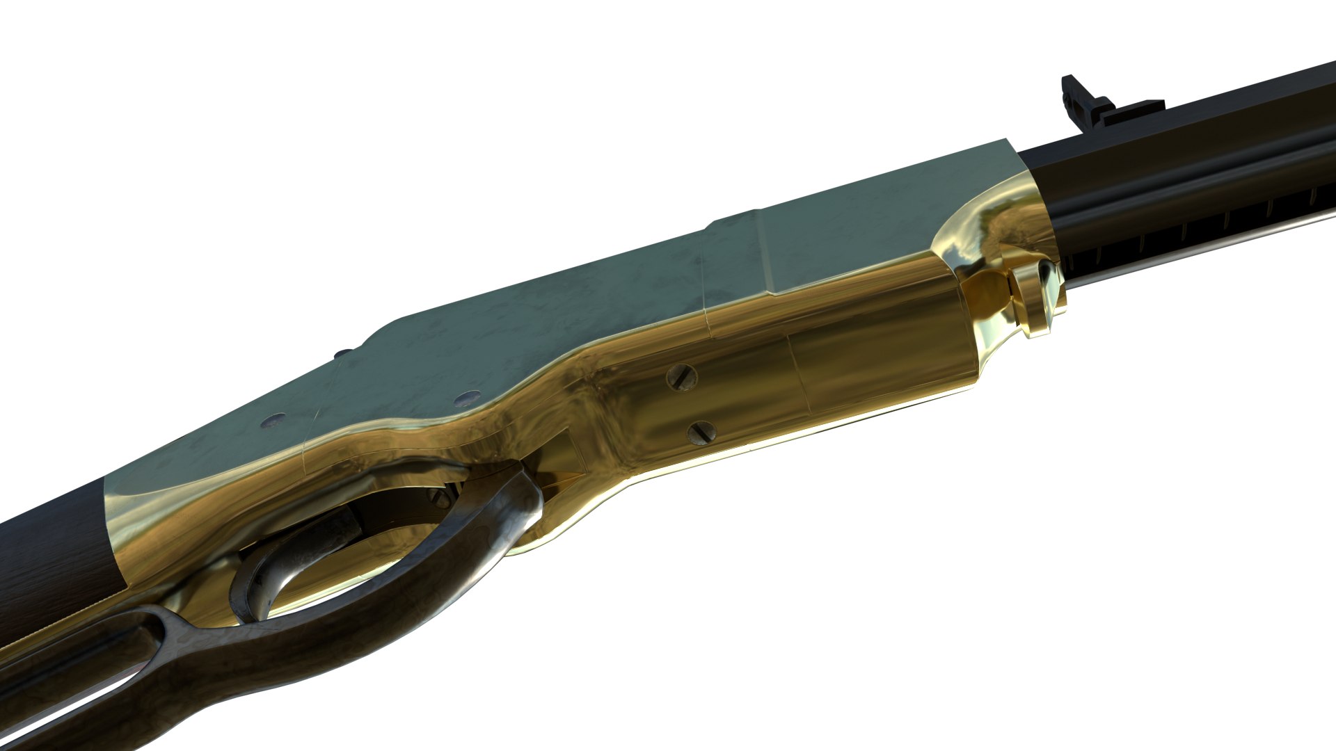 Henry Rifle 1860 3D Model - TurboSquid 1421673