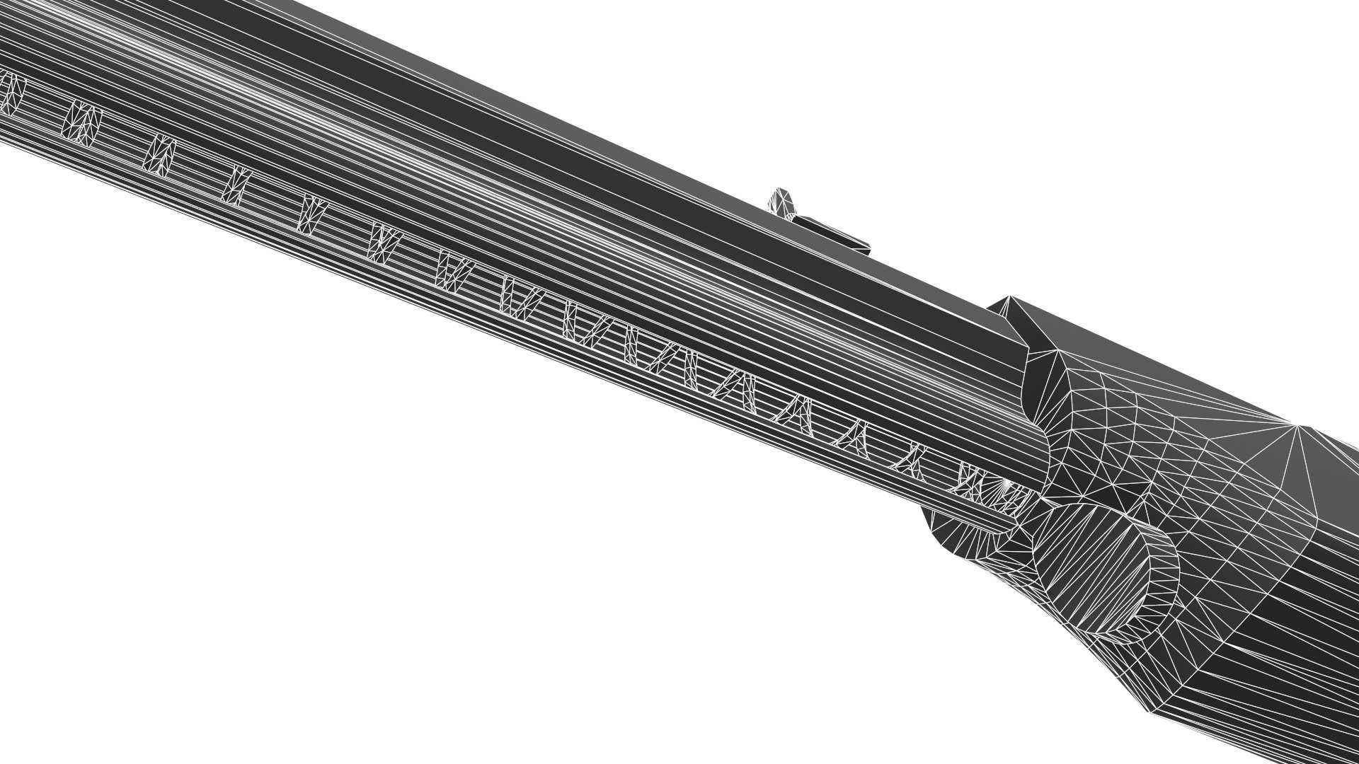 Henry Rifle 1860 3D Model - TurboSquid 1421673