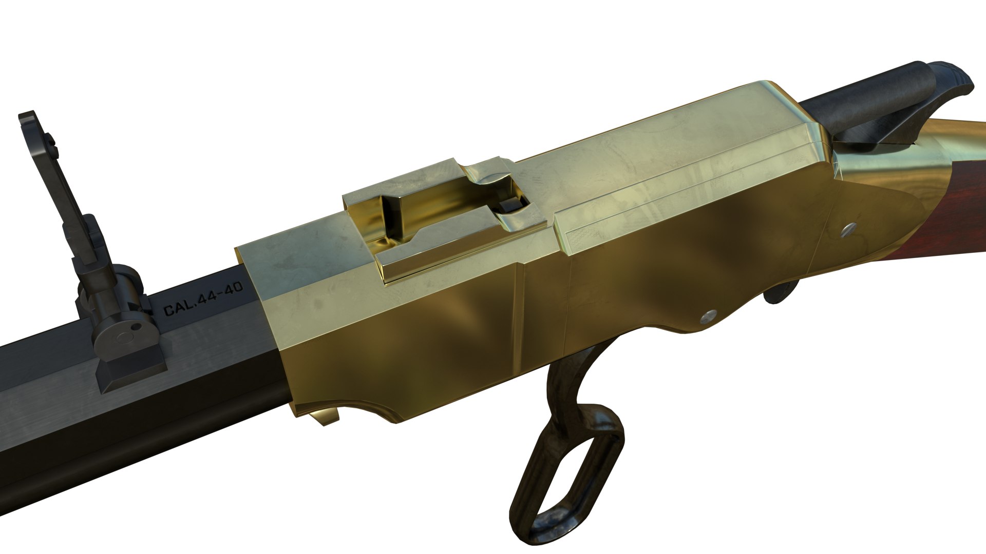 Henry Rifle 1860 3D Model - TurboSquid 1421673