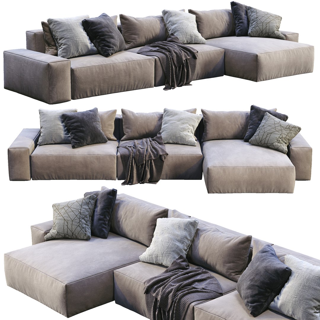 3D jesse sofa daniel 1 model - TurboSquid 1638851
