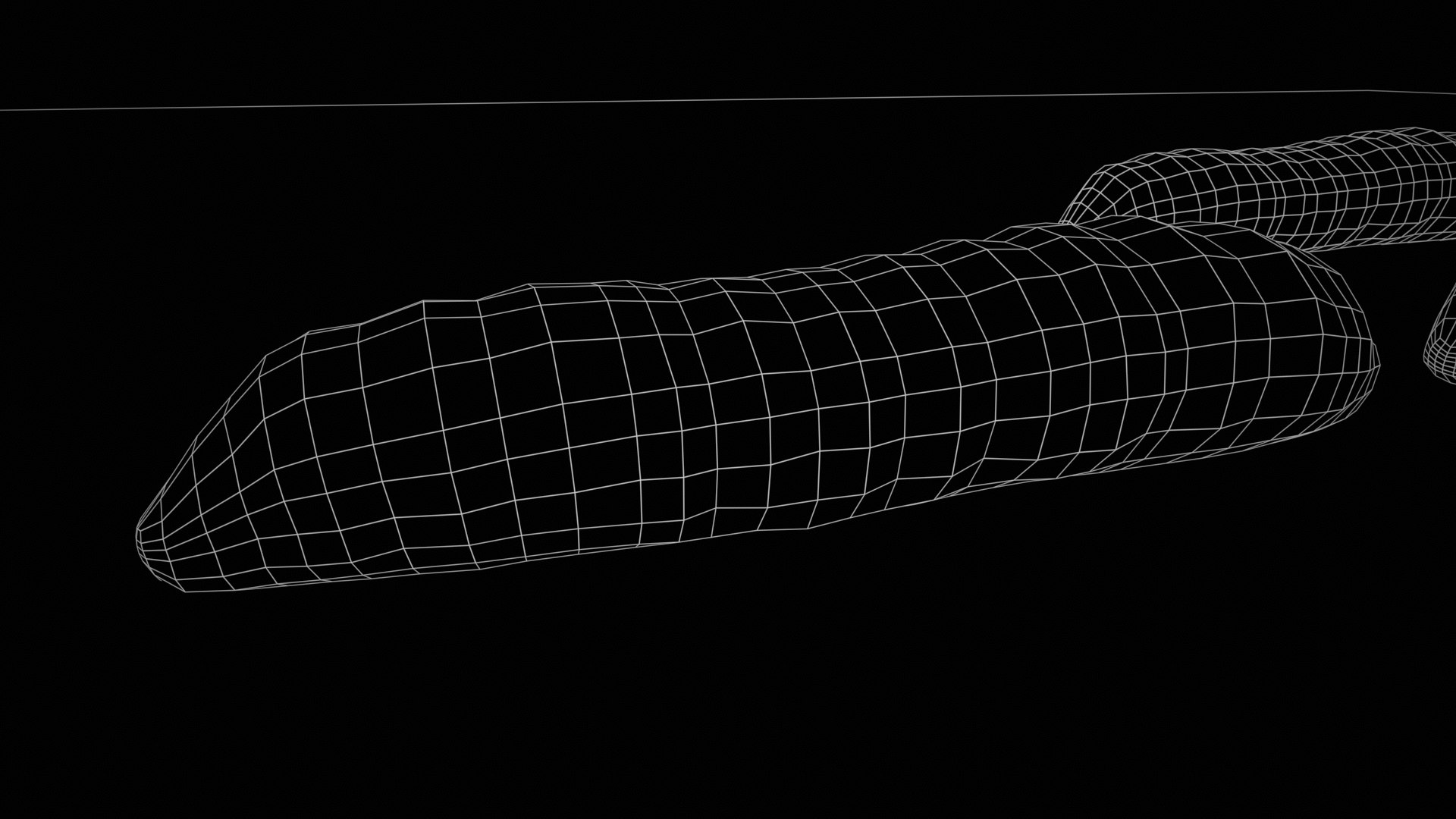 3D Small Worms Animated Low-poly - TurboSquid 2067994