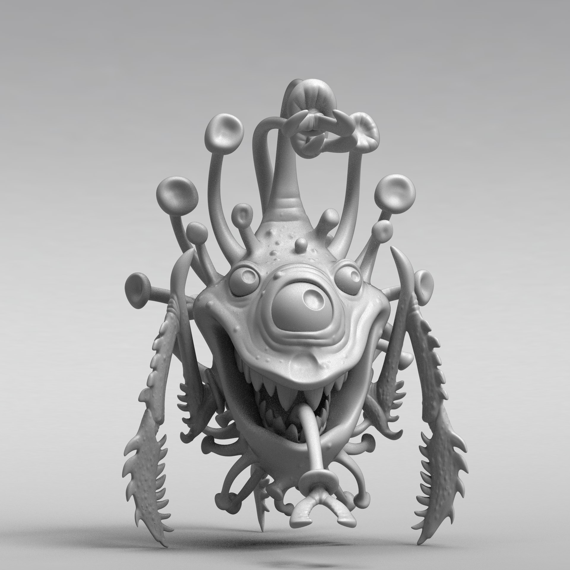 Covid monster 3D model - TurboSquid 1695120