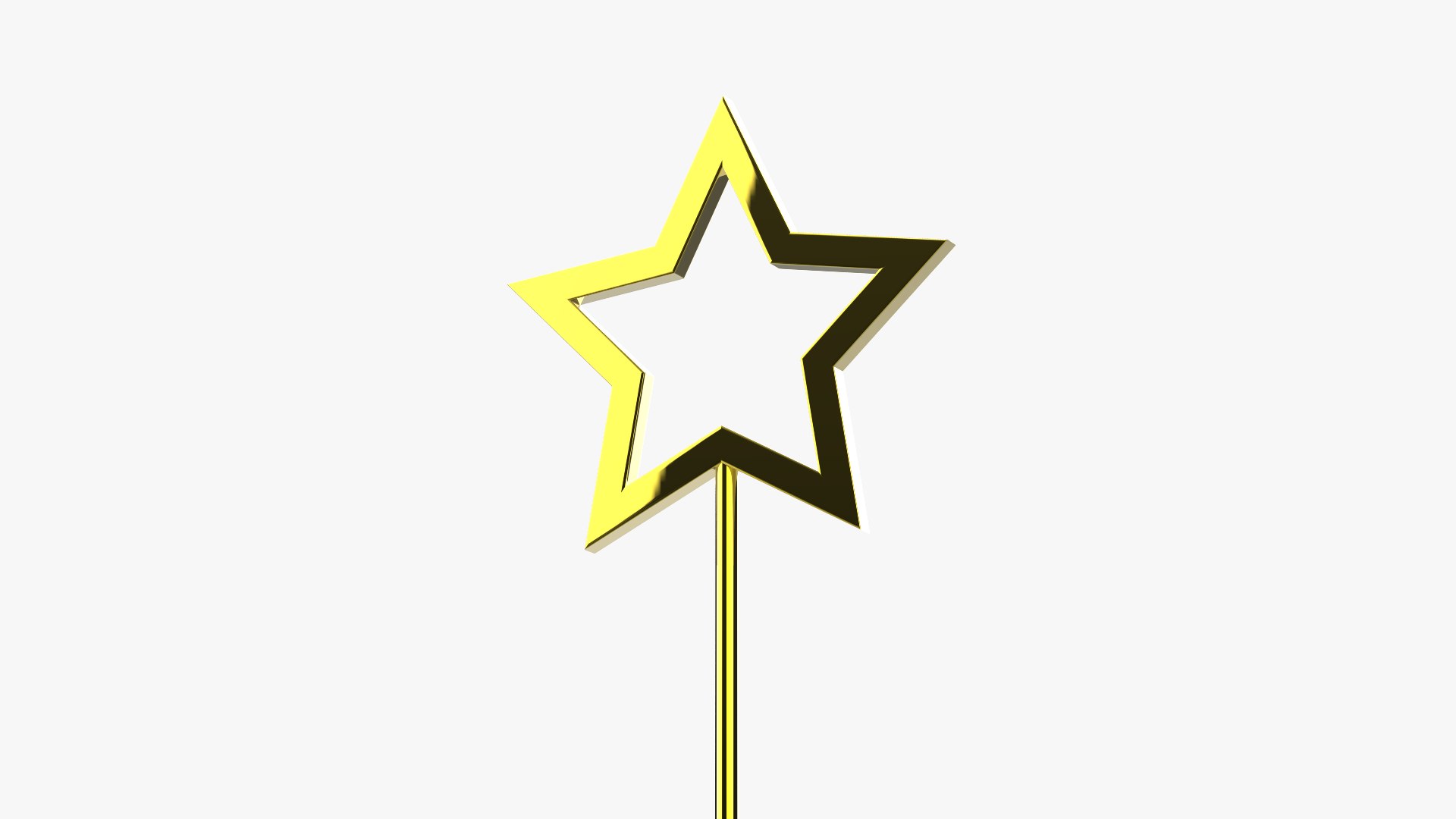 Magic Wand 3D Model - TurboSquid 2133933