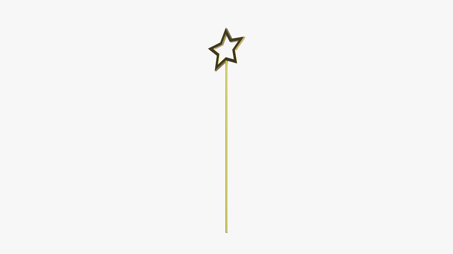 Magic Wand 3D Model - TurboSquid 2133933