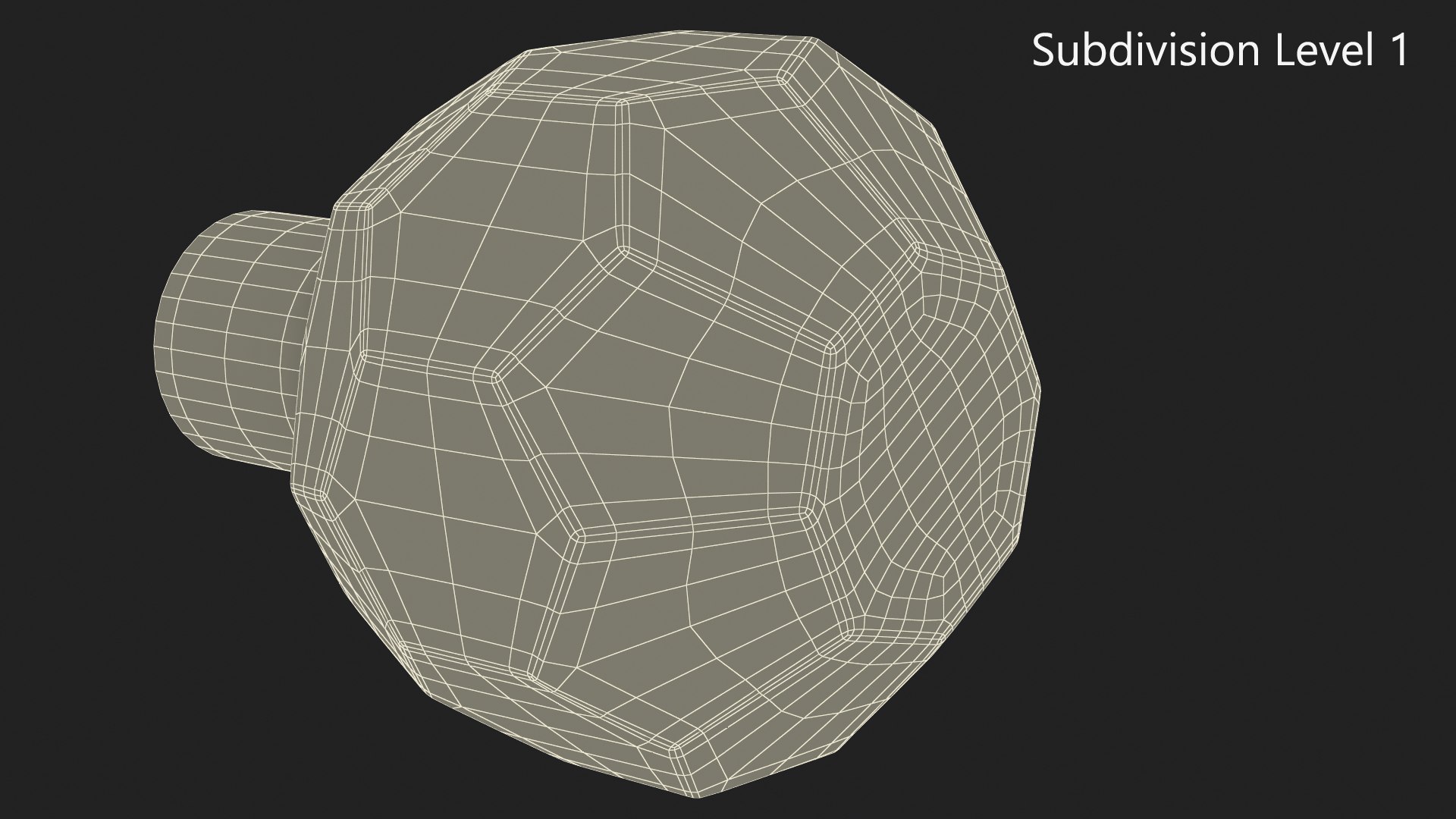 3D Kitchen Cabinet Handle Knob Spherical Bronze - TurboSquid 2223291