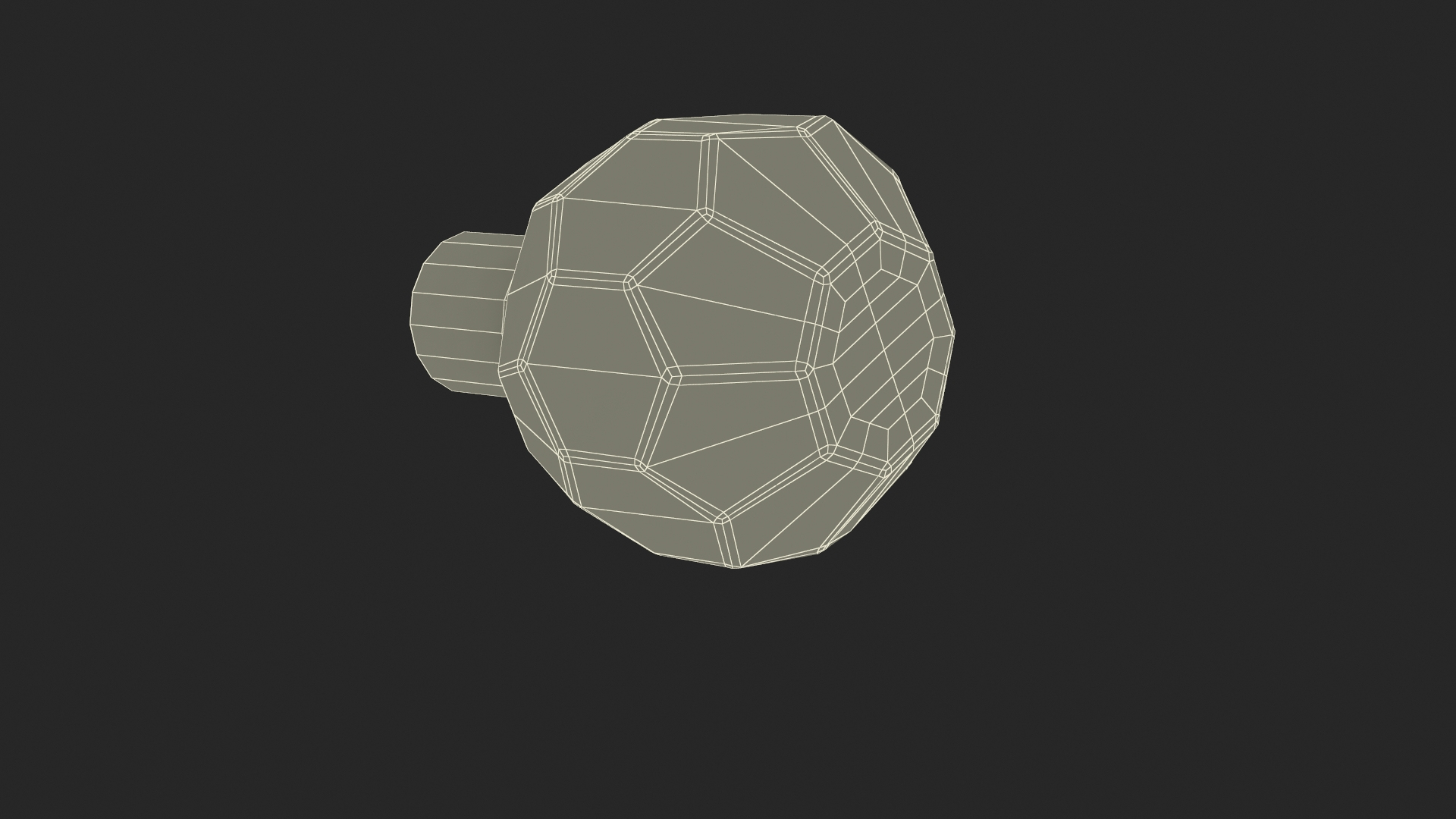 3D Kitchen Cabinet Handle Knob Spherical Bronze - TurboSquid 2223291