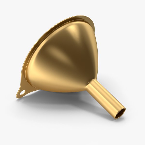 3D model Gold Funnel - TurboSquid 1887255