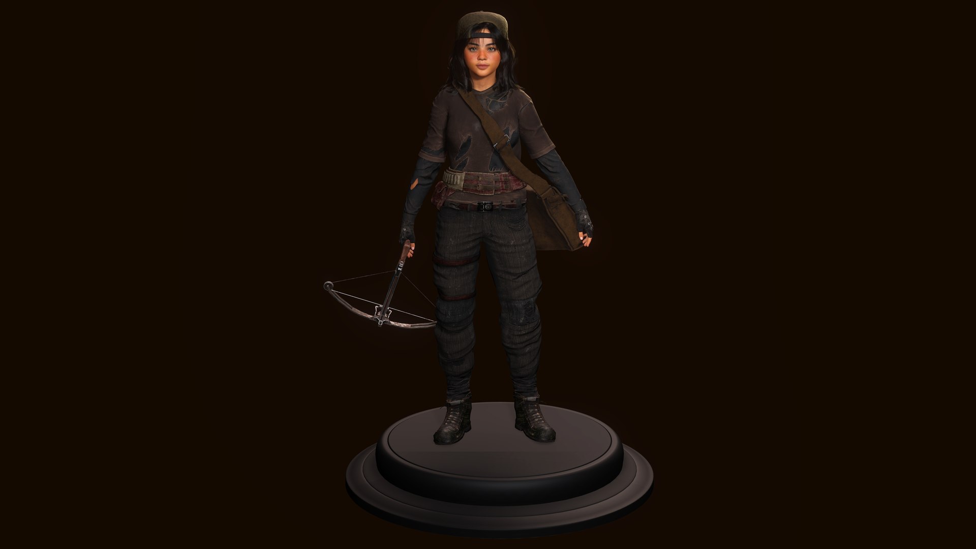 AAA 3D REALISTIC CHARACTER -TEENAGE GIRL SURVIVOR APOCALYPTIC 01 Model ...