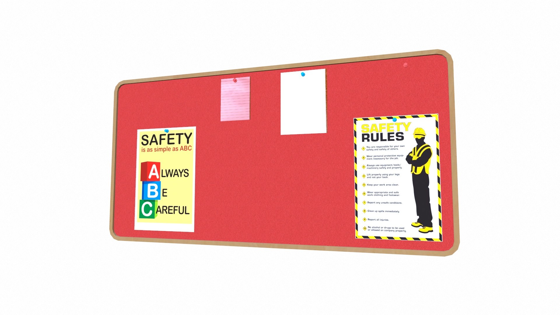 Pin Board 3D Model - TurboSquid 2352062