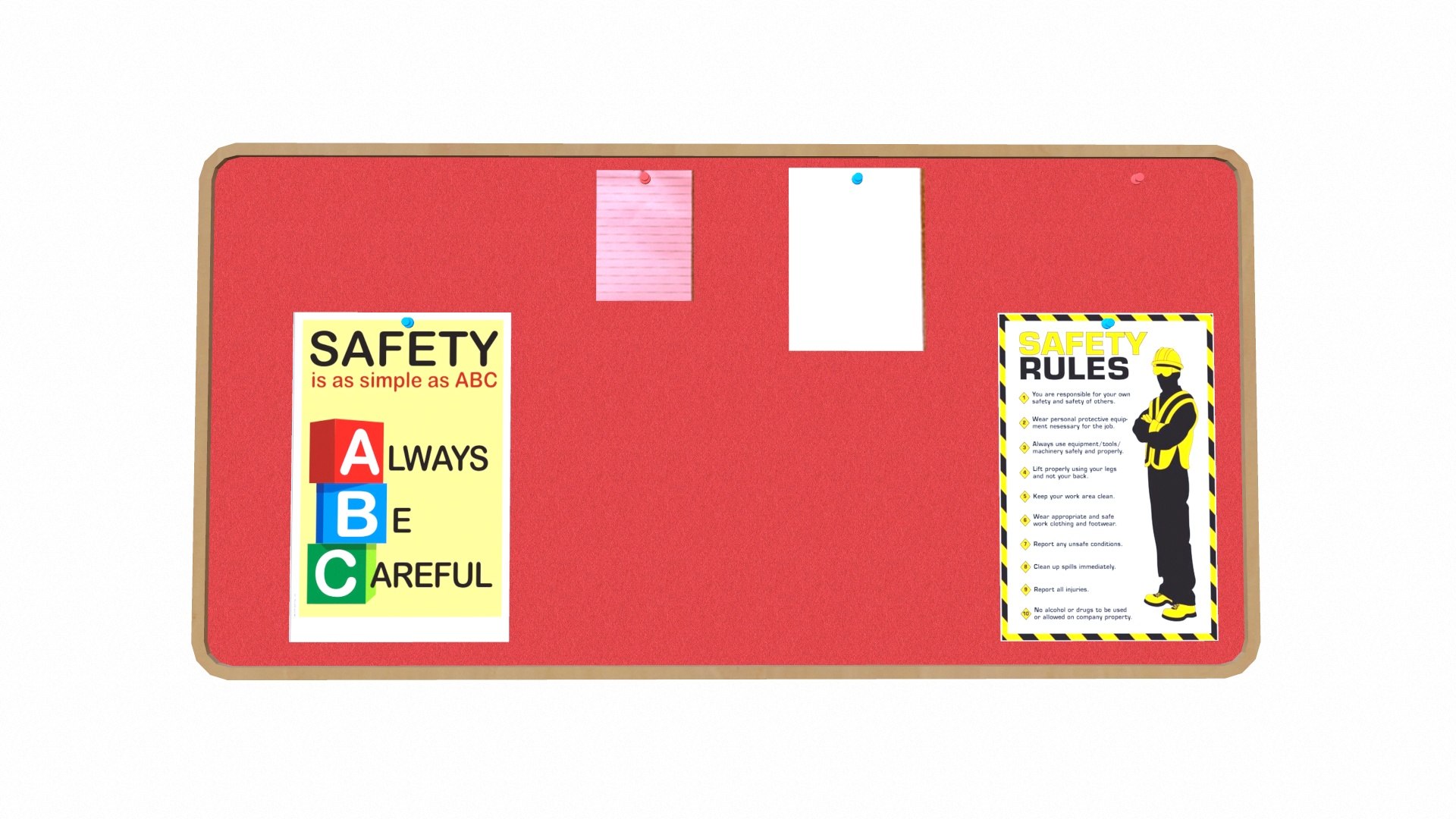 Pin Board 3D Model - TurboSquid 2352062