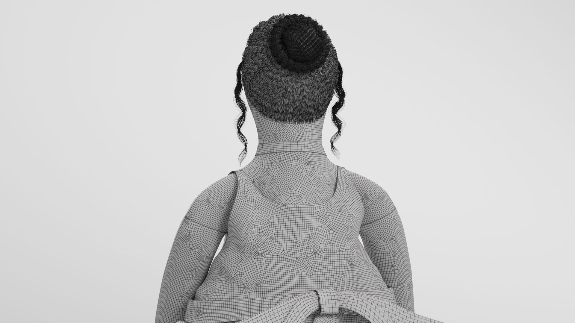 Fat Tilda Doll 3D model - TurboSquid 1825565