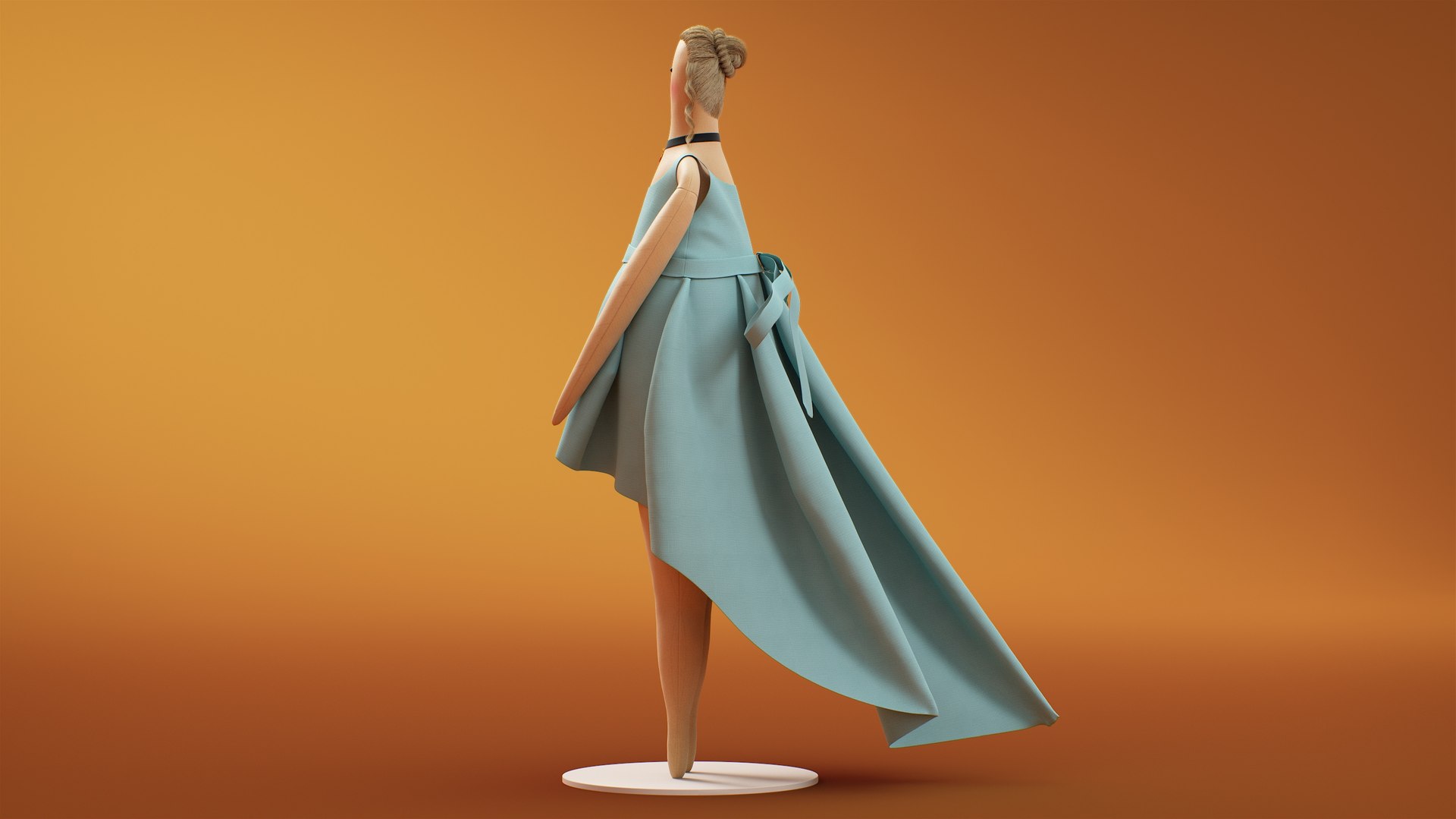 Fat Tilda Doll 3D model - TurboSquid 1825565