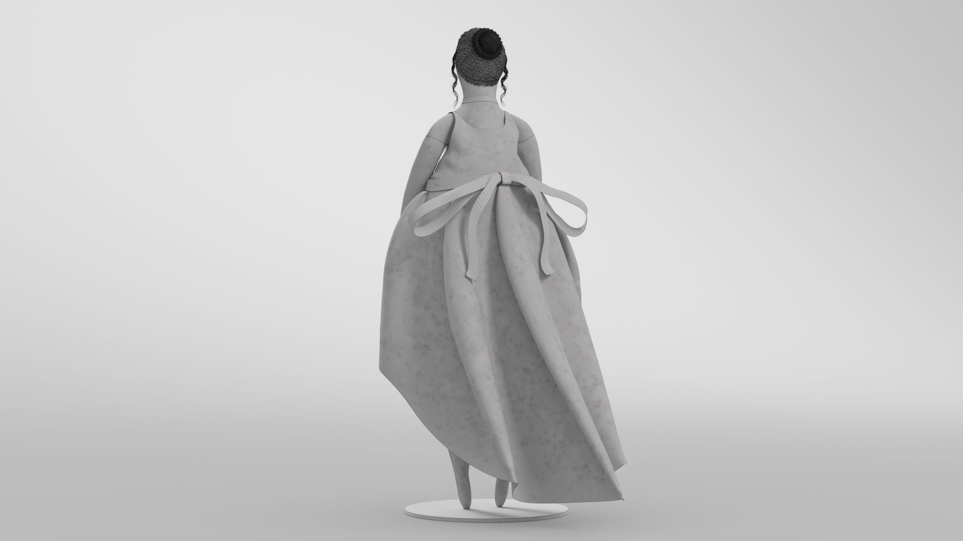 Fat Tilda Doll 3D model - TurboSquid 1825565