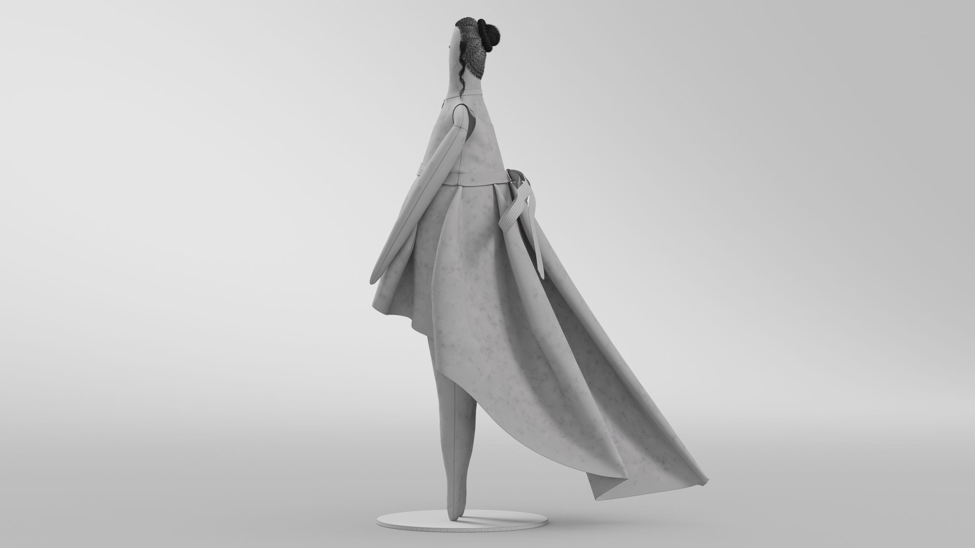 Fat Tilda Doll 3D model - TurboSquid 1825565