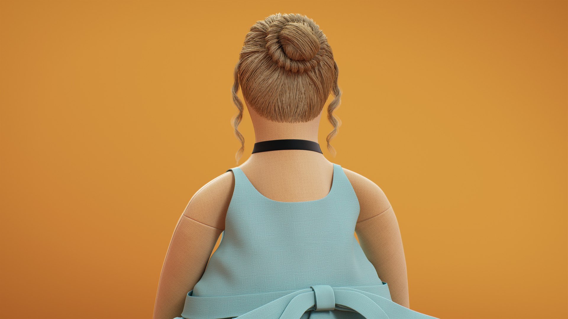 Fat Tilda Doll 3D model - TurboSquid 1825565