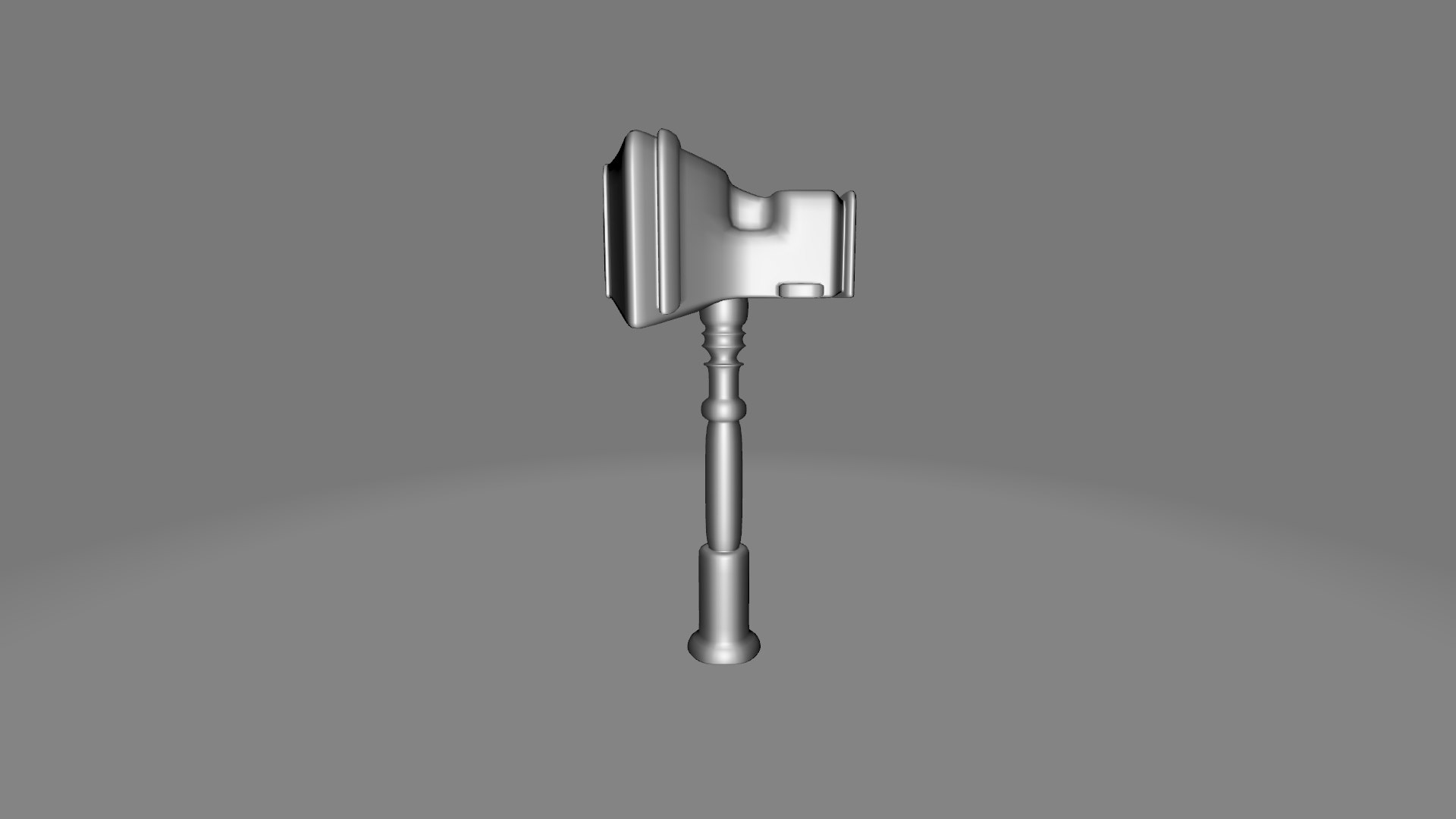 Runic Medieval Hammer Weapon Model - TurboSquid 1772076