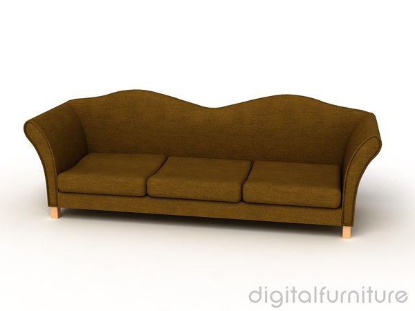 sofa digital 3d model