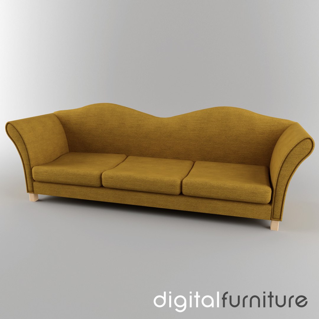 sofa digital 3d model