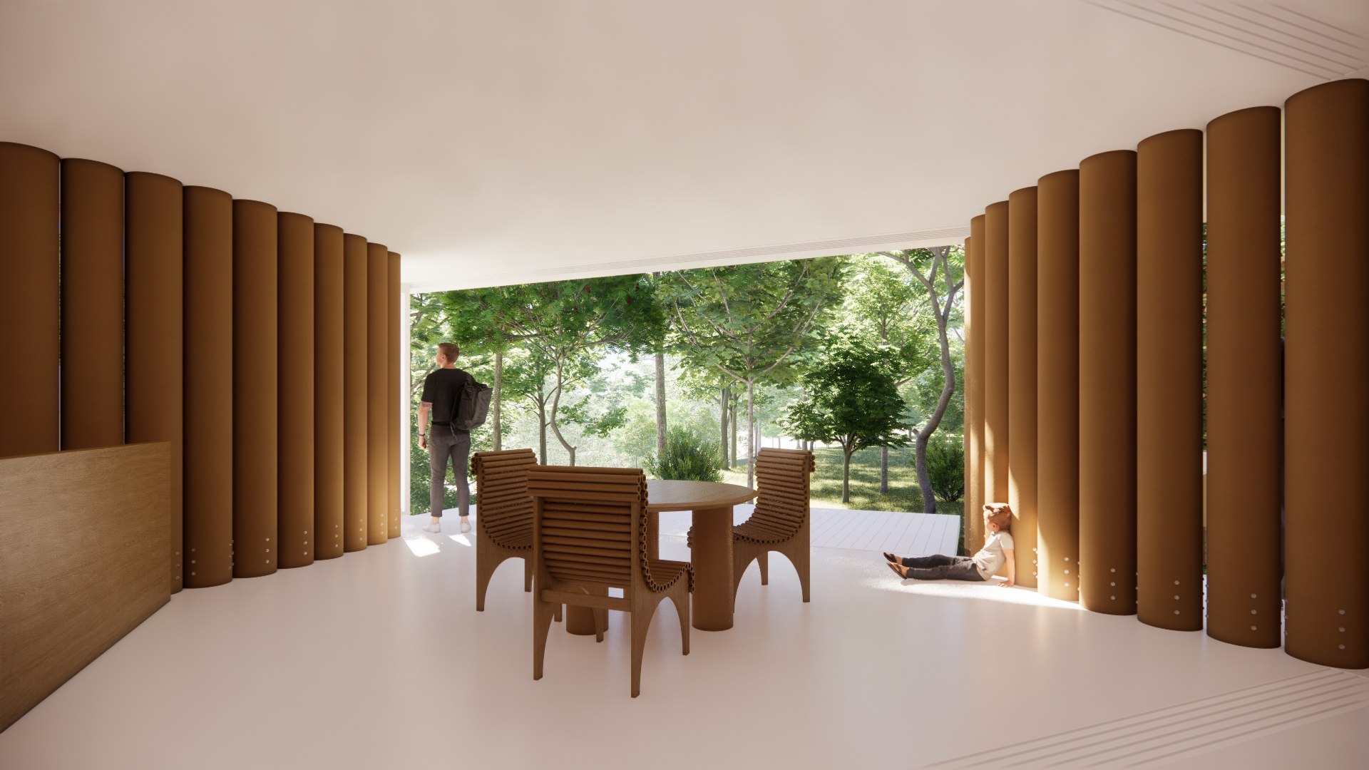 Paper House - Shigeru Ban 3D - TurboSquid 1989554