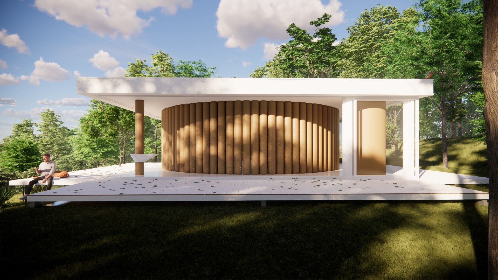 Paper House - Shigeru Ban 3D - TurboSquid 1989554