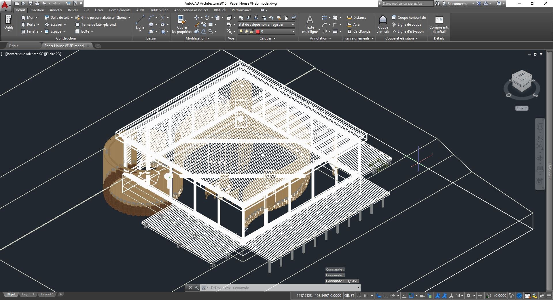 Paper House - Shigeru Ban 3D - TurboSquid 1989554