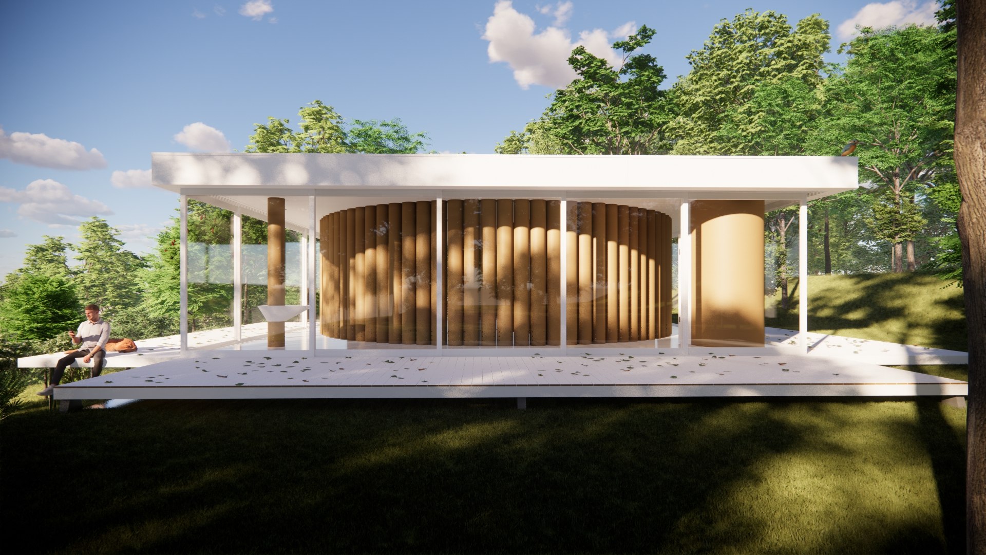 Paper House - Shigeru Ban 3D - TurboSquid 1989554