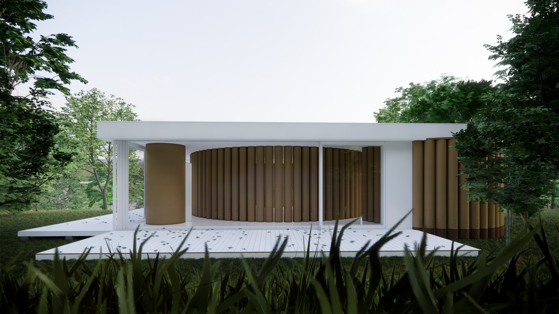 Paper House - Shigeru Ban 3D - TurboSquid 1989554