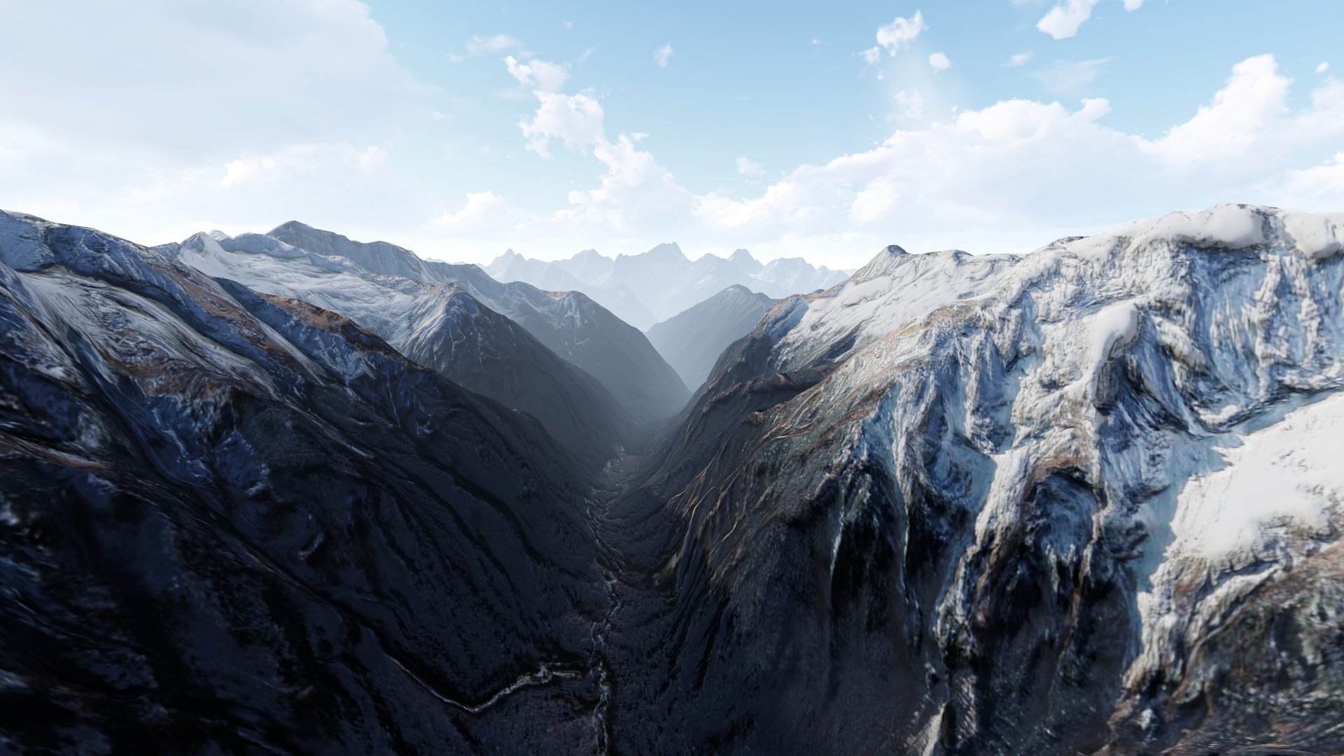 3D Himalayas Mountains Landscape - TurboSquid 1468741